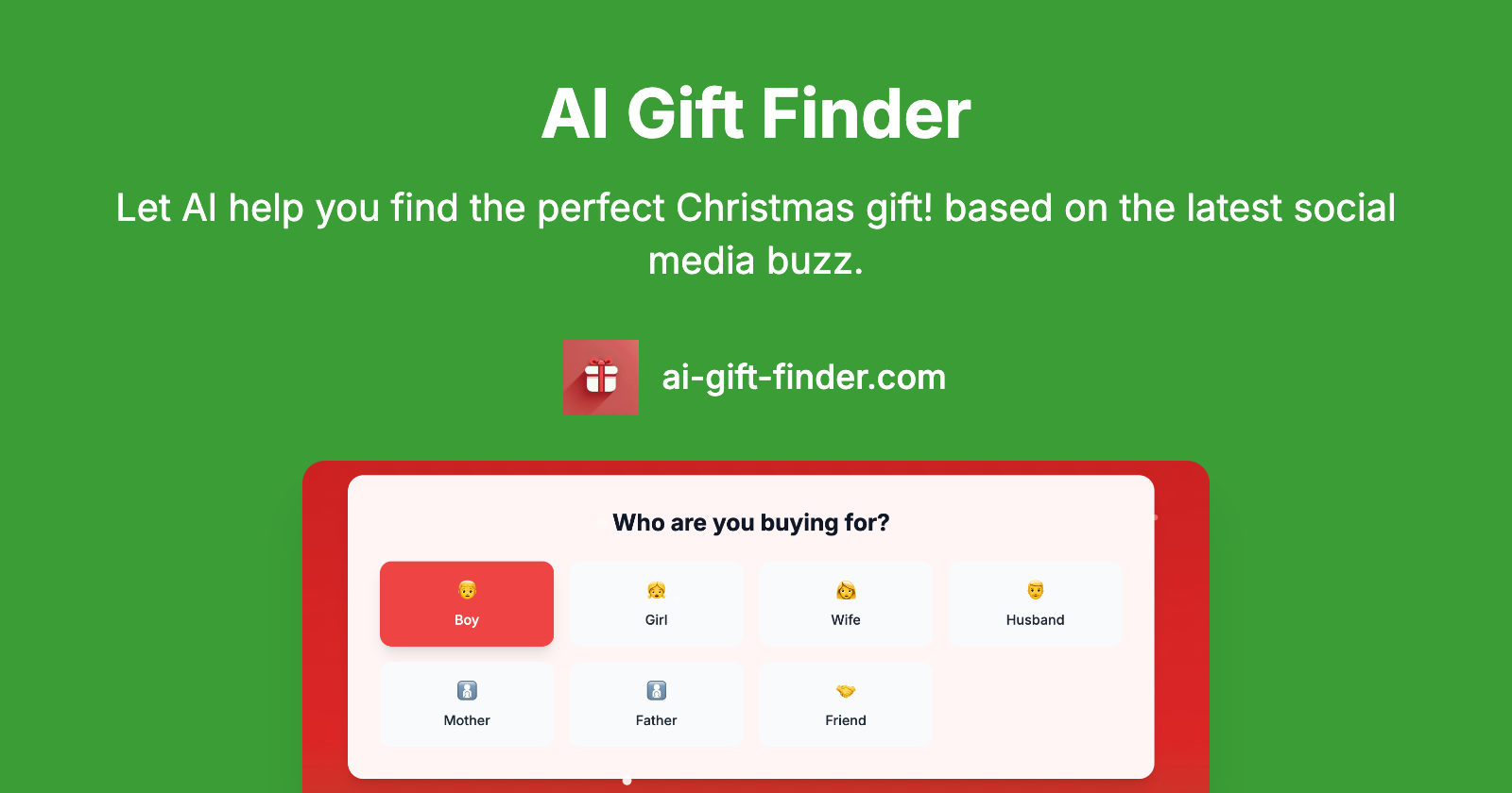 AI Gift Finder - Perfect Gift Ideas